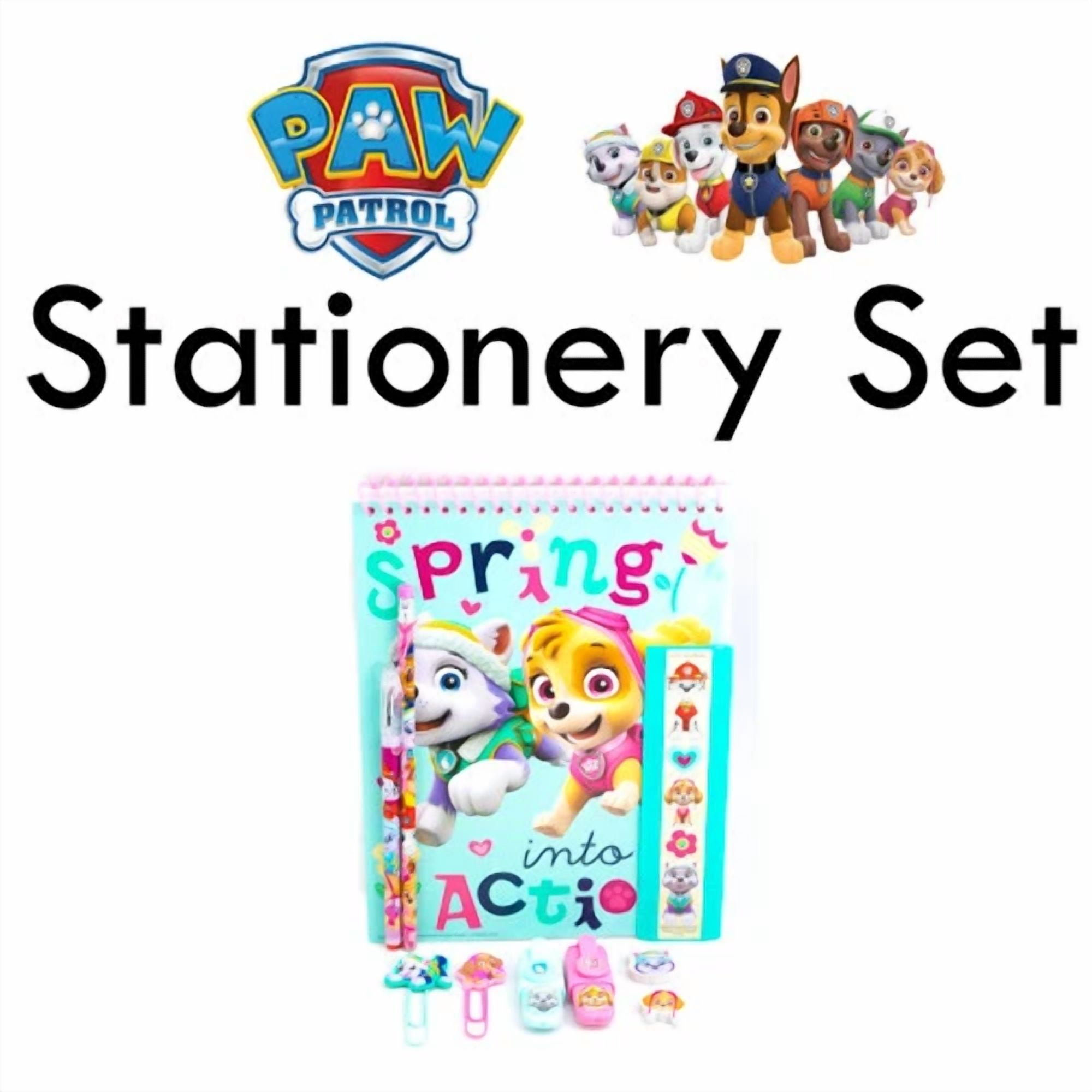 STARLIGHT- Nickelodeon Paw Patrol Rescue Pups Stationery Set Notebook ...