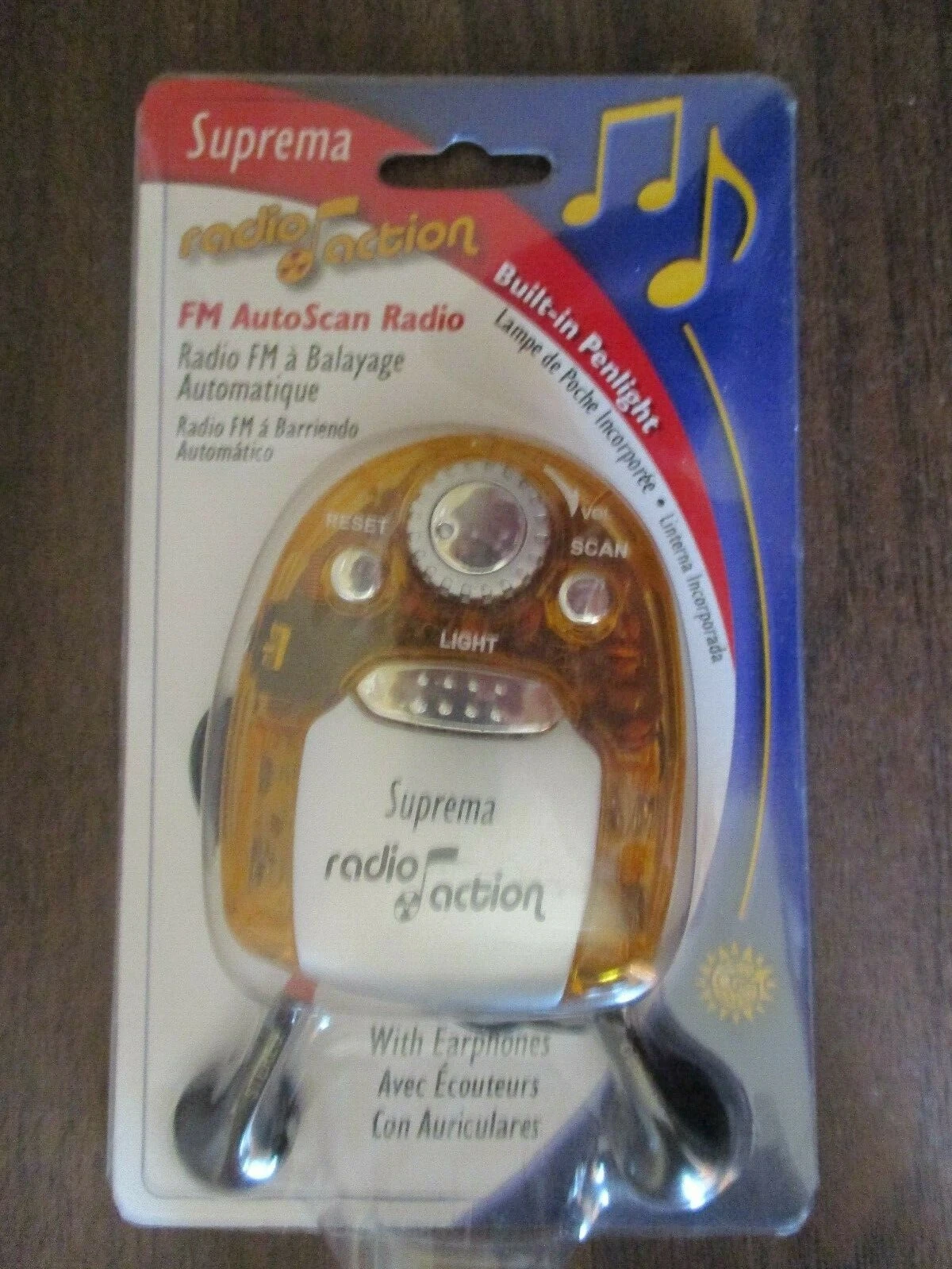 STARLIGHT- Nip Suprema Portable Fm Autoscan Radio With Earphones ...