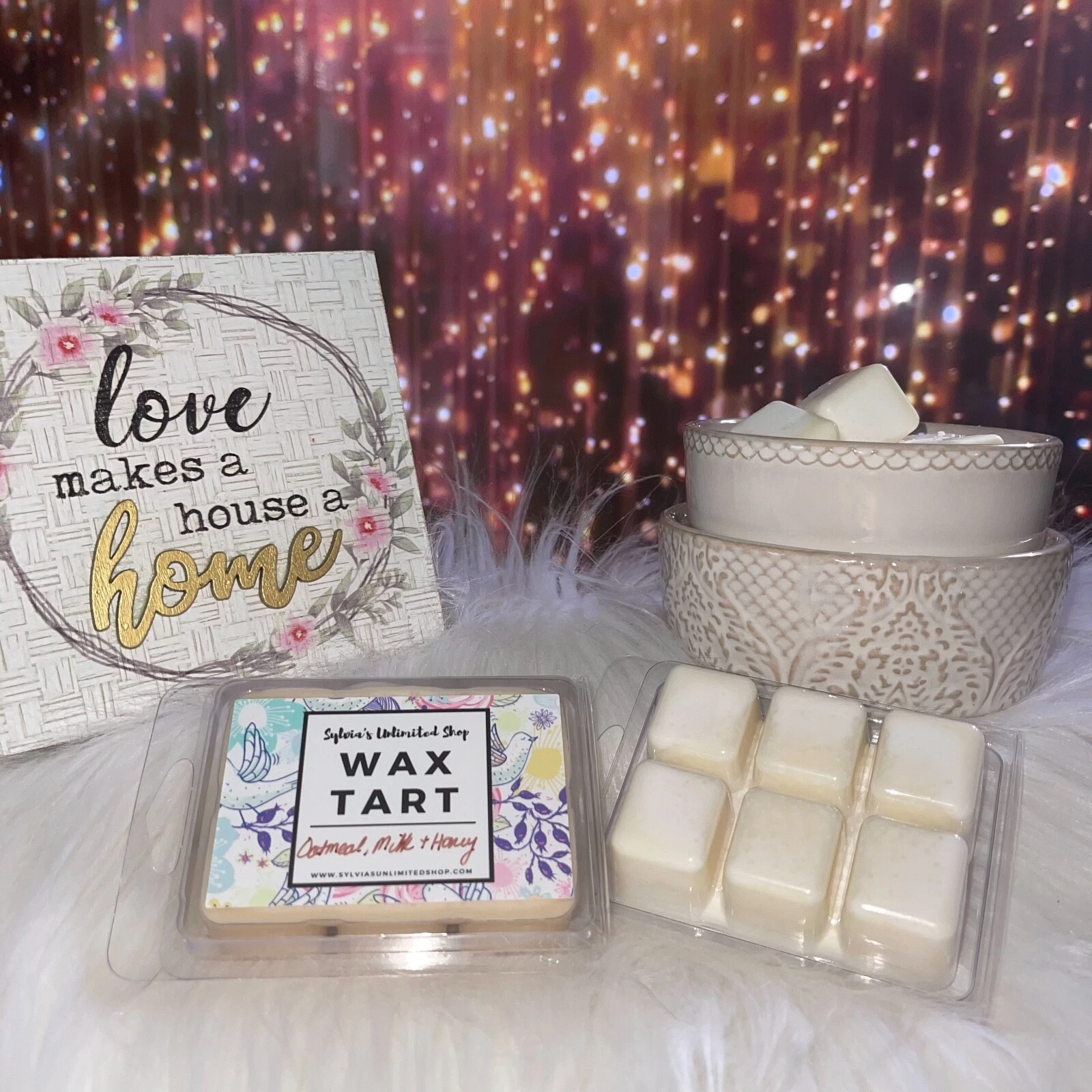 STARLIGHT- Oatmeal, Milk & Honey Wax Melt Tarts 100% Soy, Heavily ...