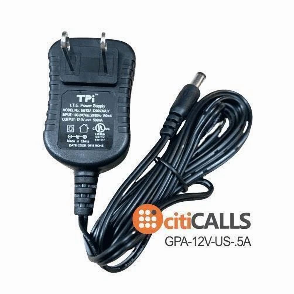 STARLIGHT- Ovi Power Adapter 12V Us Plug 100-240V .5A For Grandstream ...