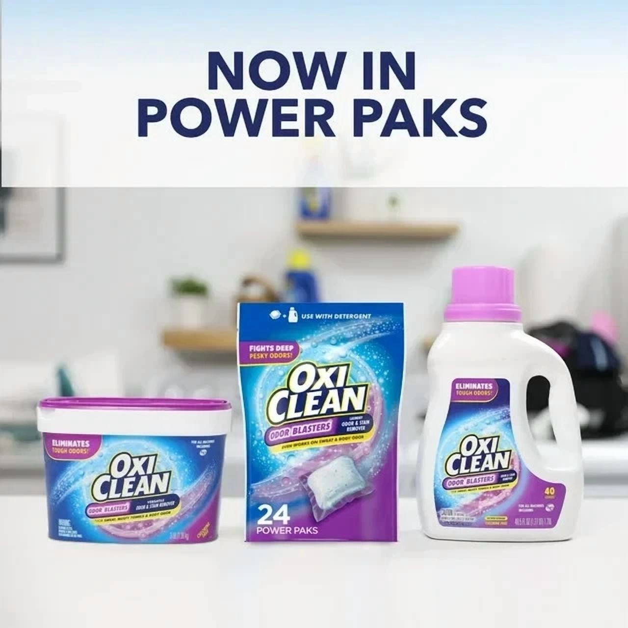STARLIGHT- Oxiclean Odor Blasters Odor And Laundry Stain Remover Power ...