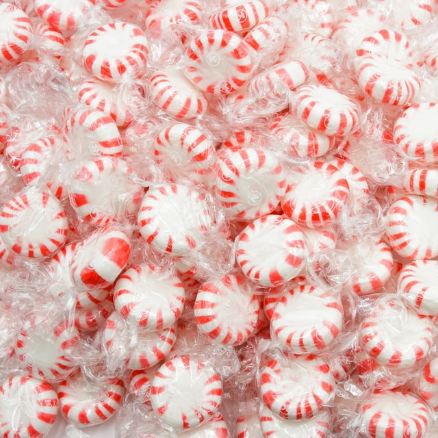 STARLIGHT PEPPERMINT Candy 5 lb – Mints Candies Bulk Bag, Extra ...