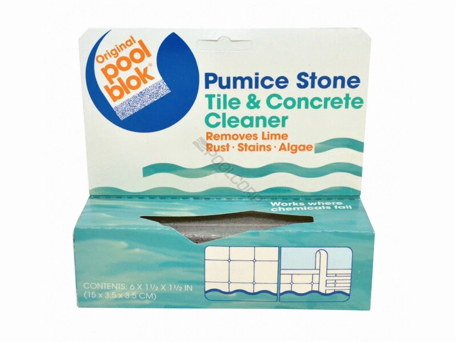 STARLIGHT- Pool Block Pb-80 Natural Pumice Stone Tile & Concrete Algae ...