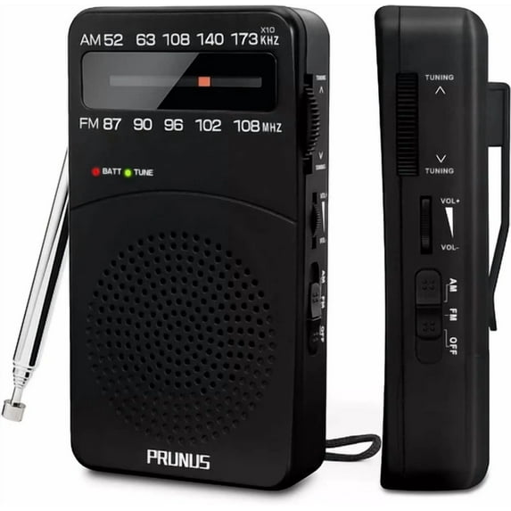 STARLIGHT- Portable Am Fm Radio Compact Transistor Radio Pocket Radio ...