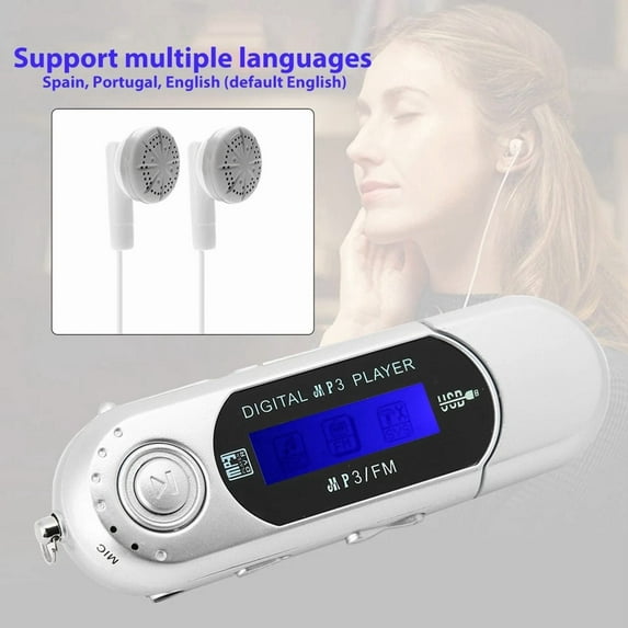 STARLIGHT- Portable Music Mp3 Usb 2.0 Player With Lcd Screen Fm Radio ...