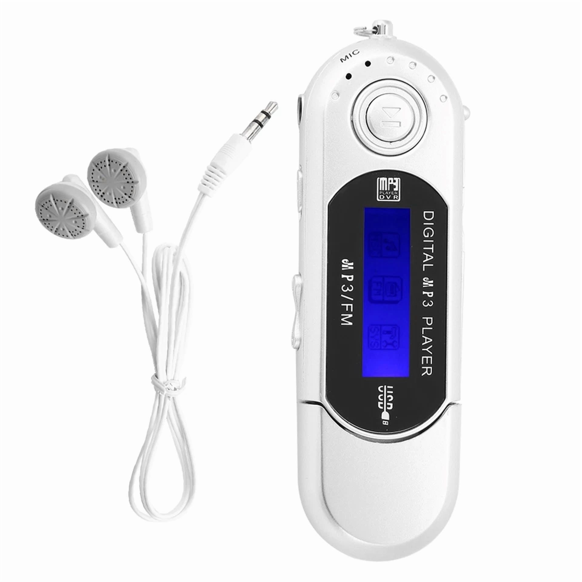 STARLIGHT- Portable Music Mp3 Usb Player With Lcd Screen Fm Radio Voice ...
