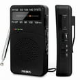 STARLIGHT- Portable Radio Am Fm Battery Operated W/ Tuning Light Back ...
