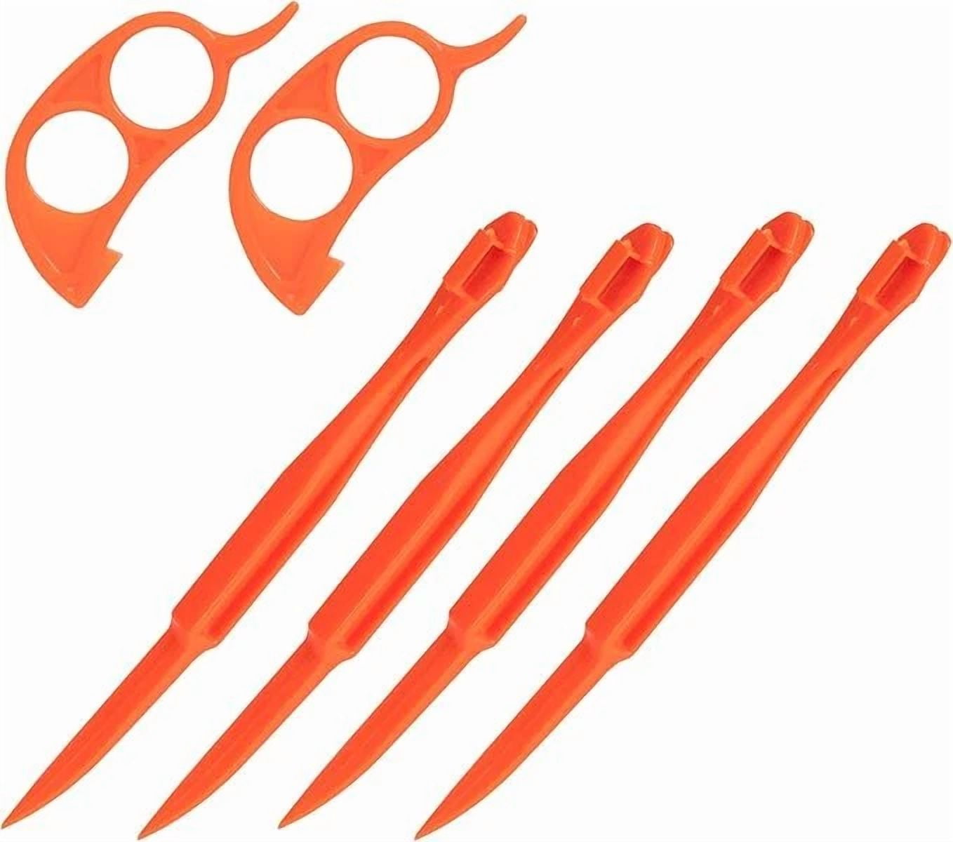 STARLIGHT- Premium Plastic Orange Peeler Lemon Citrus Peel Cutter ...