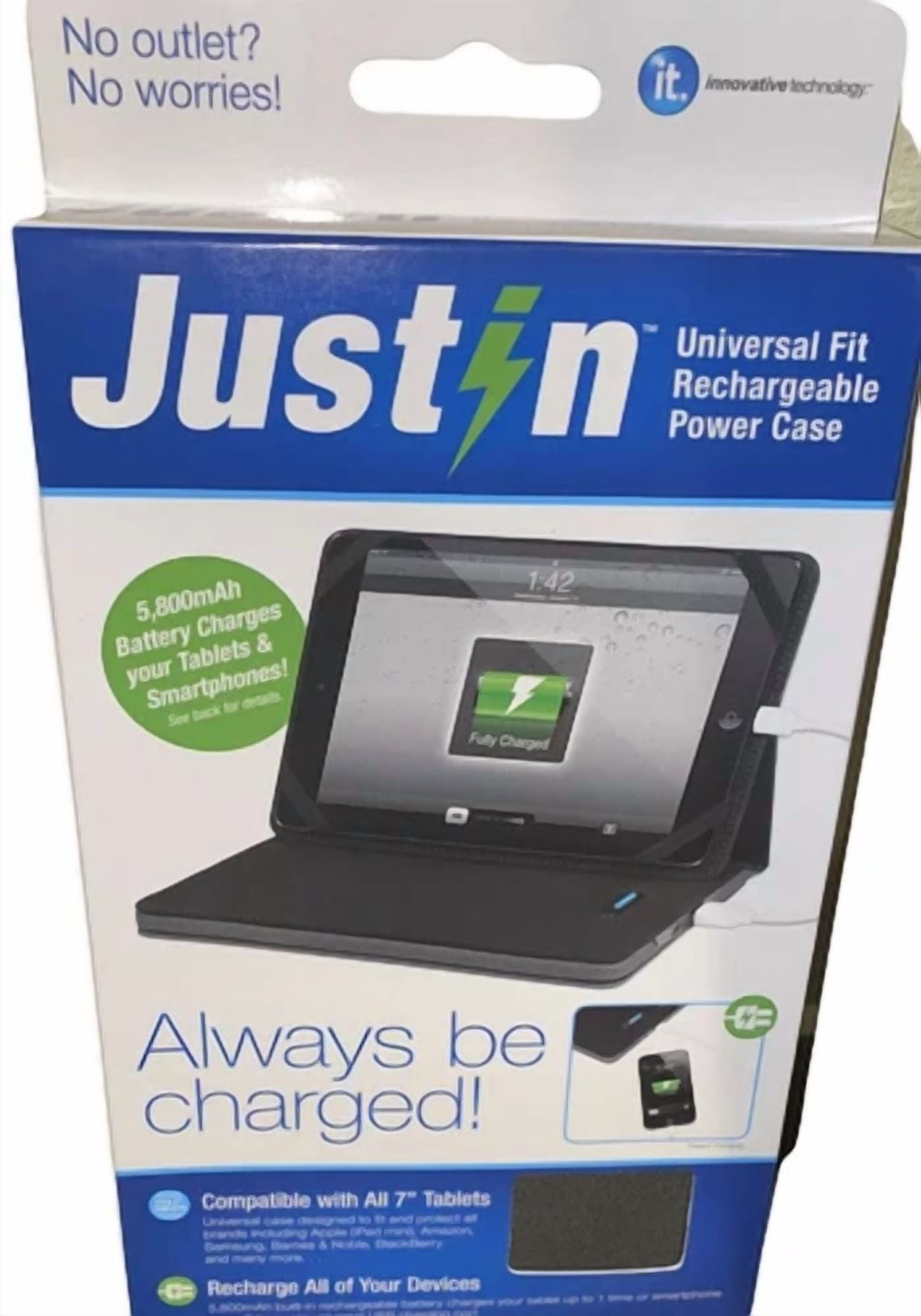 STARLIGHT- Rechargeable Power Case For 7" Tablets And Phones Innovative ...