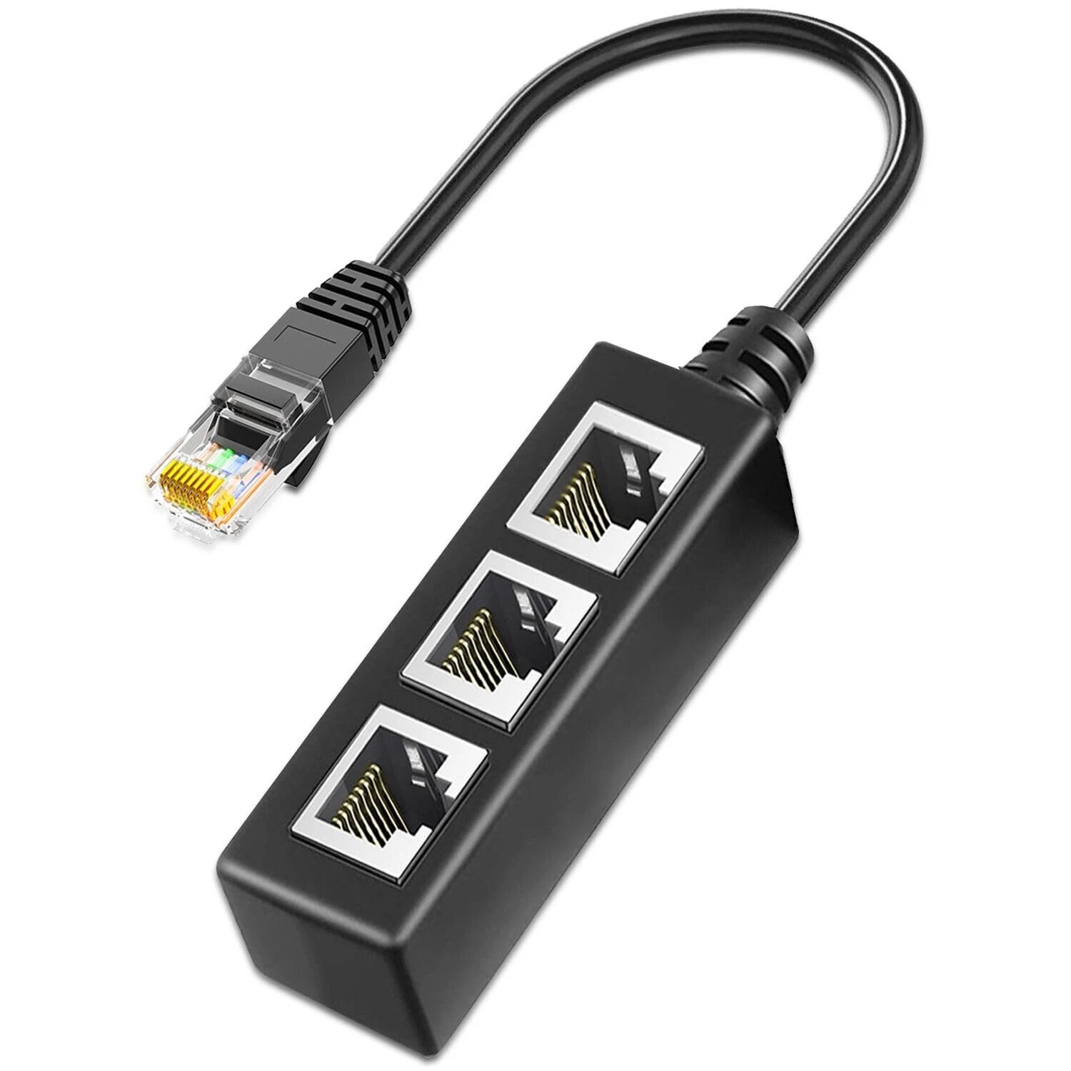 STARLIGHT- Rj45 Ethernet Splitter 1 To 2 Gigabit Ethernet Switch ...