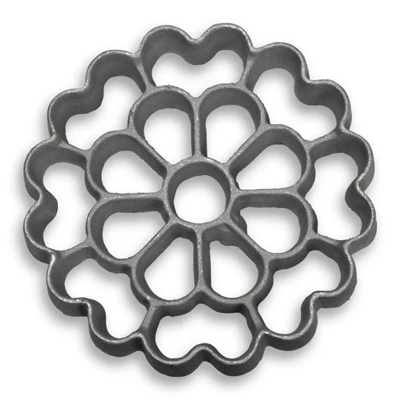 STARLIGHT- Rosette Iron Bunuelos Cookie Mold By Kitchen Supply, Spanish ...