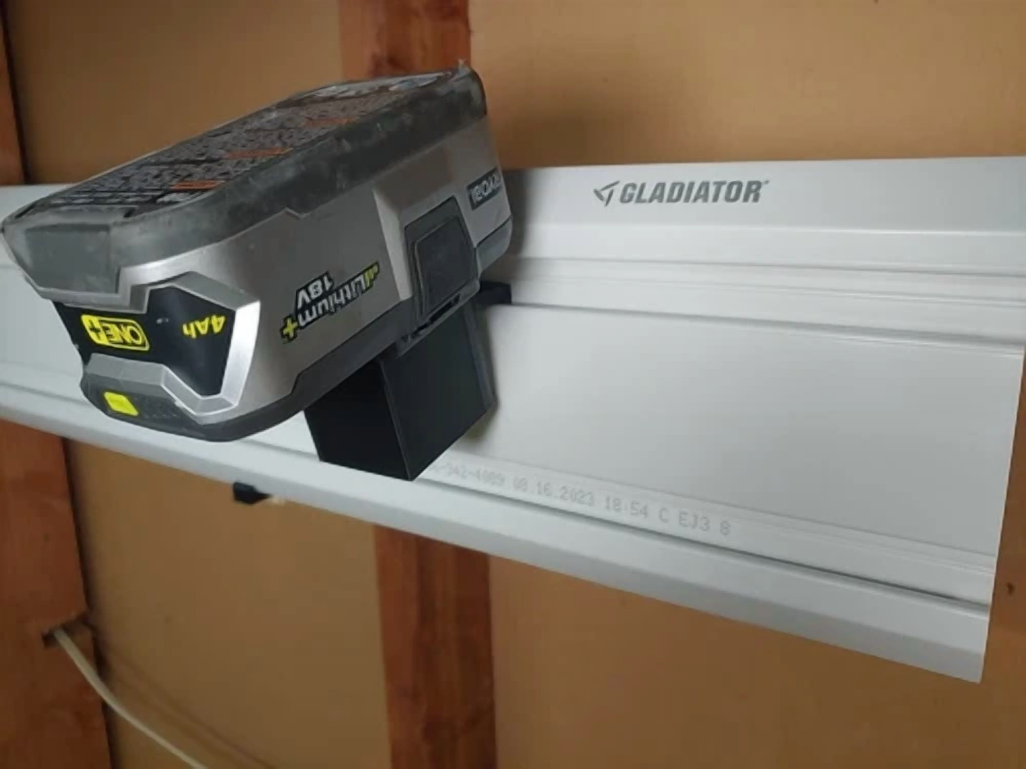 STARLIGHT- Ryobi Battery Holder For Gladiator Geartrack - Pack Of 3 ...