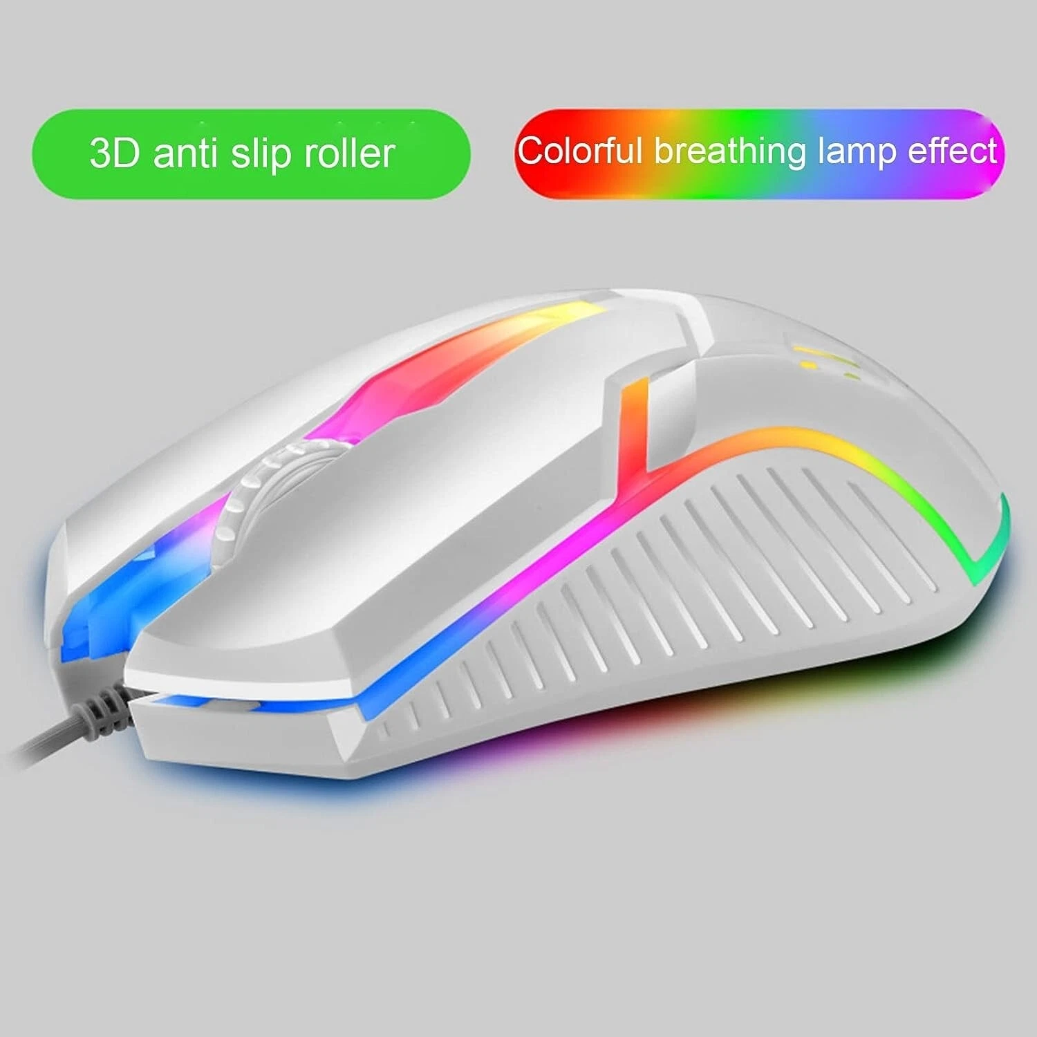 STARLIGHT- S1 Usb Wired Mouse 1200Dpi Luminous Colorful Lights E-Sports ...