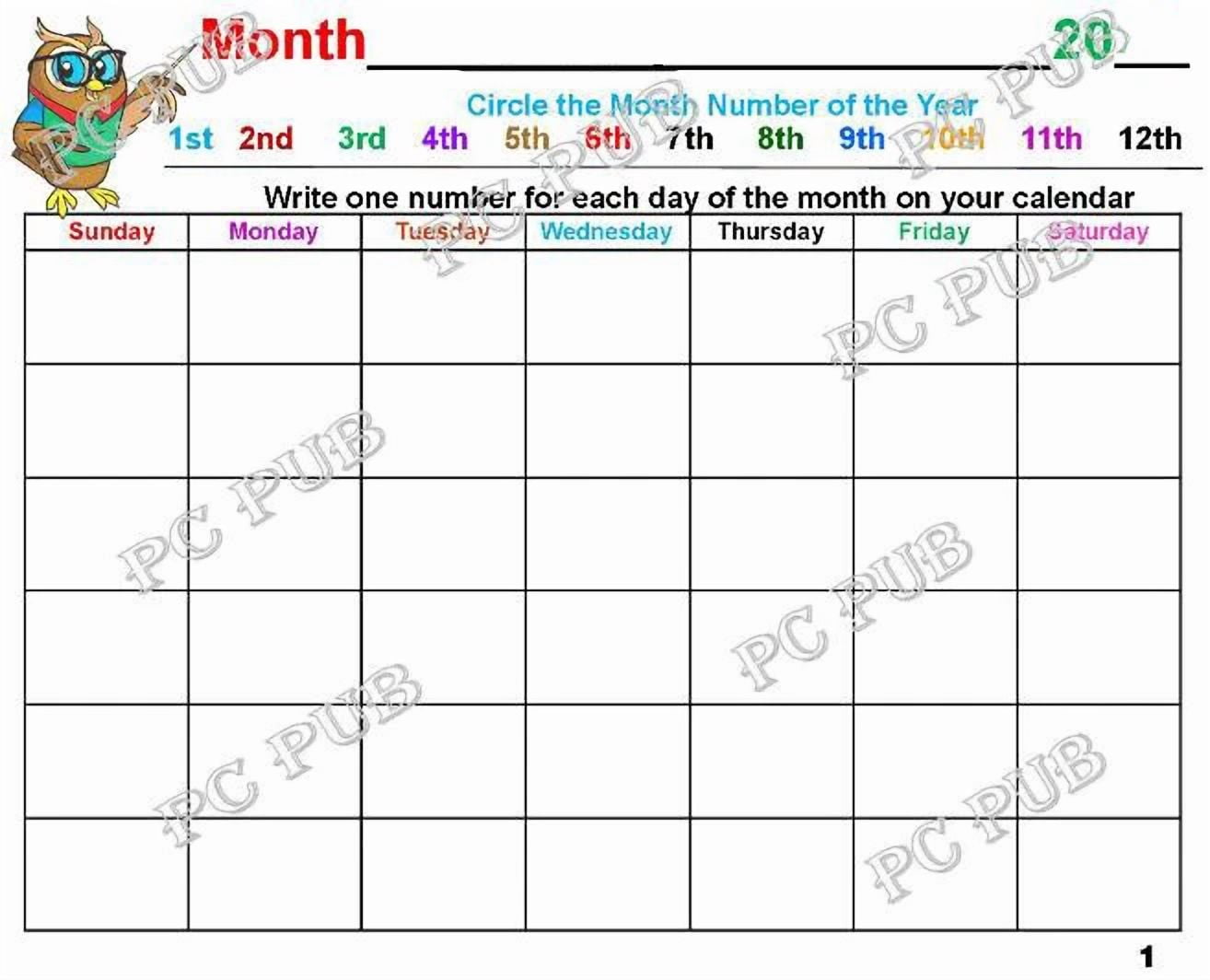 STARLIGHT- School Calendar Pre Kdg-Grade 3 Students-Teacher Created ...