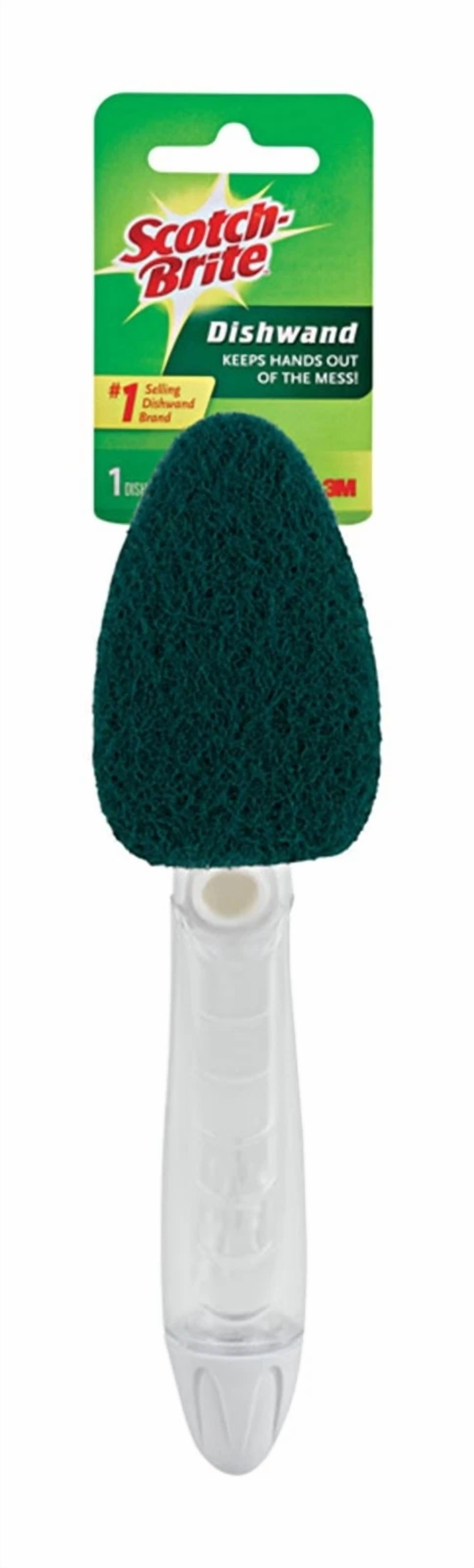 STARLIGHT- Scotch-Brite 650-4 Heavy-Duty Green/Yellow Dish Wand Kitchen ...