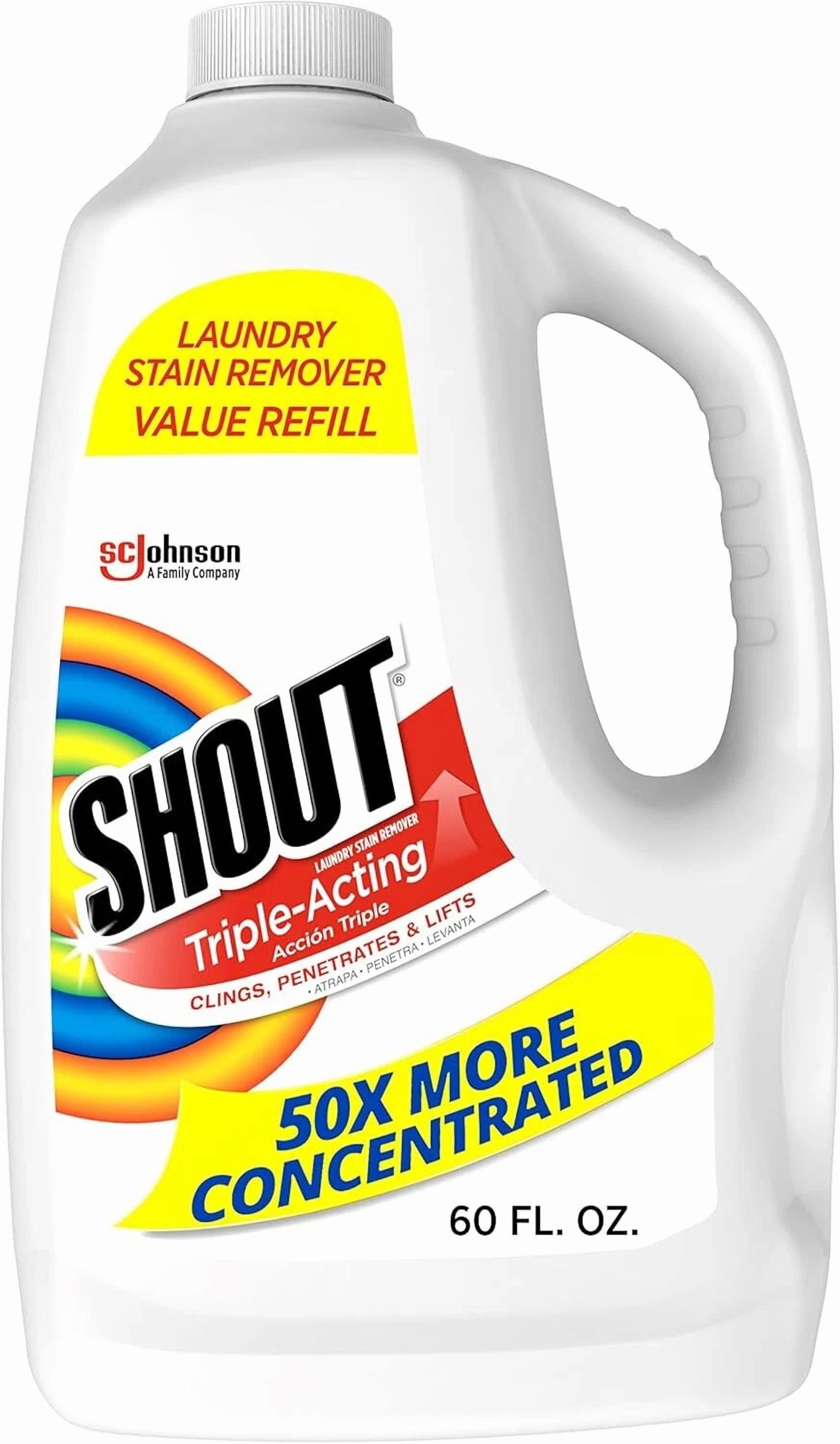 STARLIGHT- Shout Active Enzyme Laundry Stain Remover Spray For Clothes ...