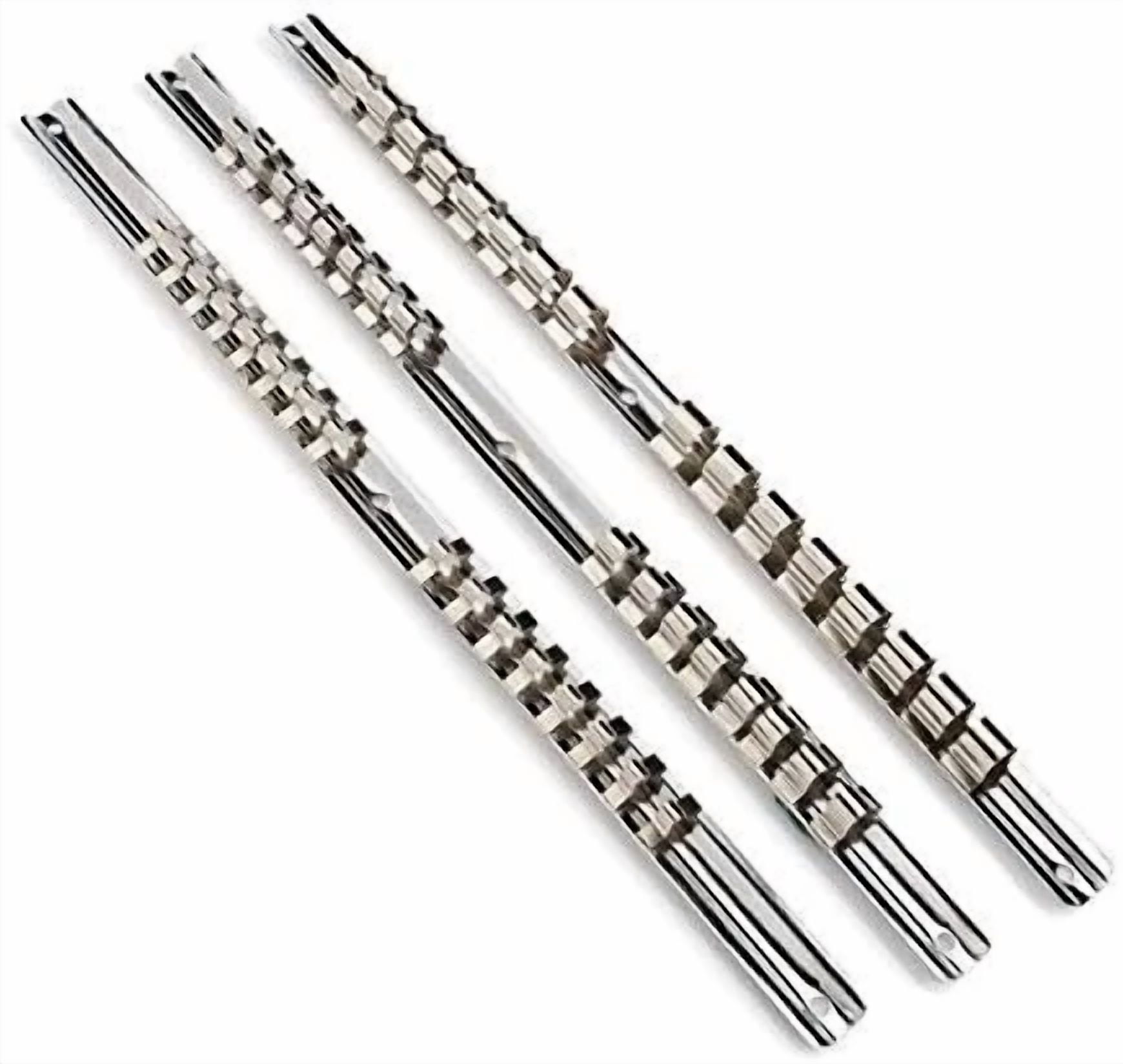 STARLIGHT- Socket Organizer Set, Sedy 3-Piece Metal Socket Holders, 1/4 ...