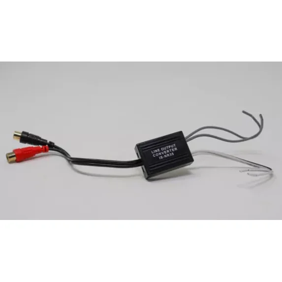 STARLIGHT- Speaker Wire To Rca Hi/Low Adapter Converter Line Level ...