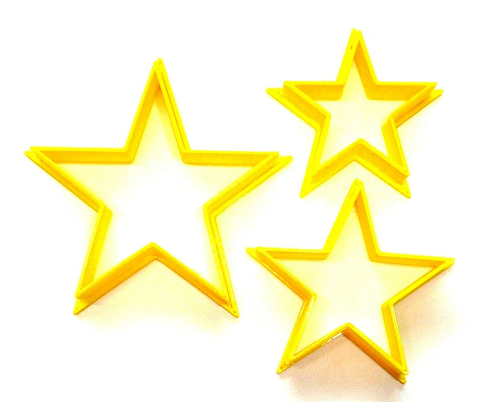 STARLIGHT- Stacking Star 3 Piece Set Outline Stars Special Cookie ...