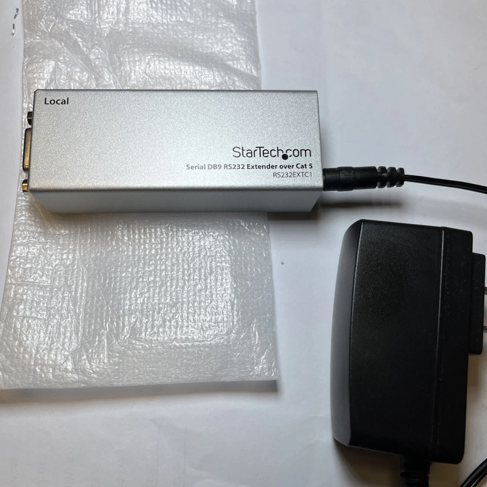 STARLIGHT- Startech.Com Serial Db9 Rs232 Extender Over Cat 5 - Up To ...