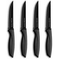 STARLIGHT- Steak Knife Set Of 4,Serrated Edge Stainless Steel Steak ...