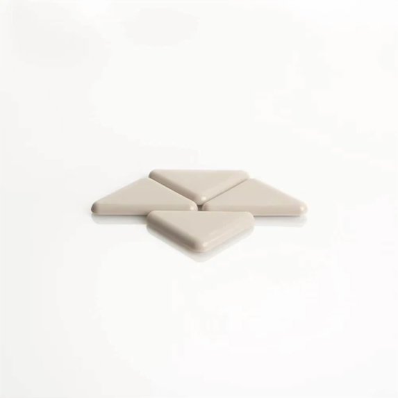 STARLIGHT- Super Sliders 2" Triangle Self-Stick Adhesive Furniture ...