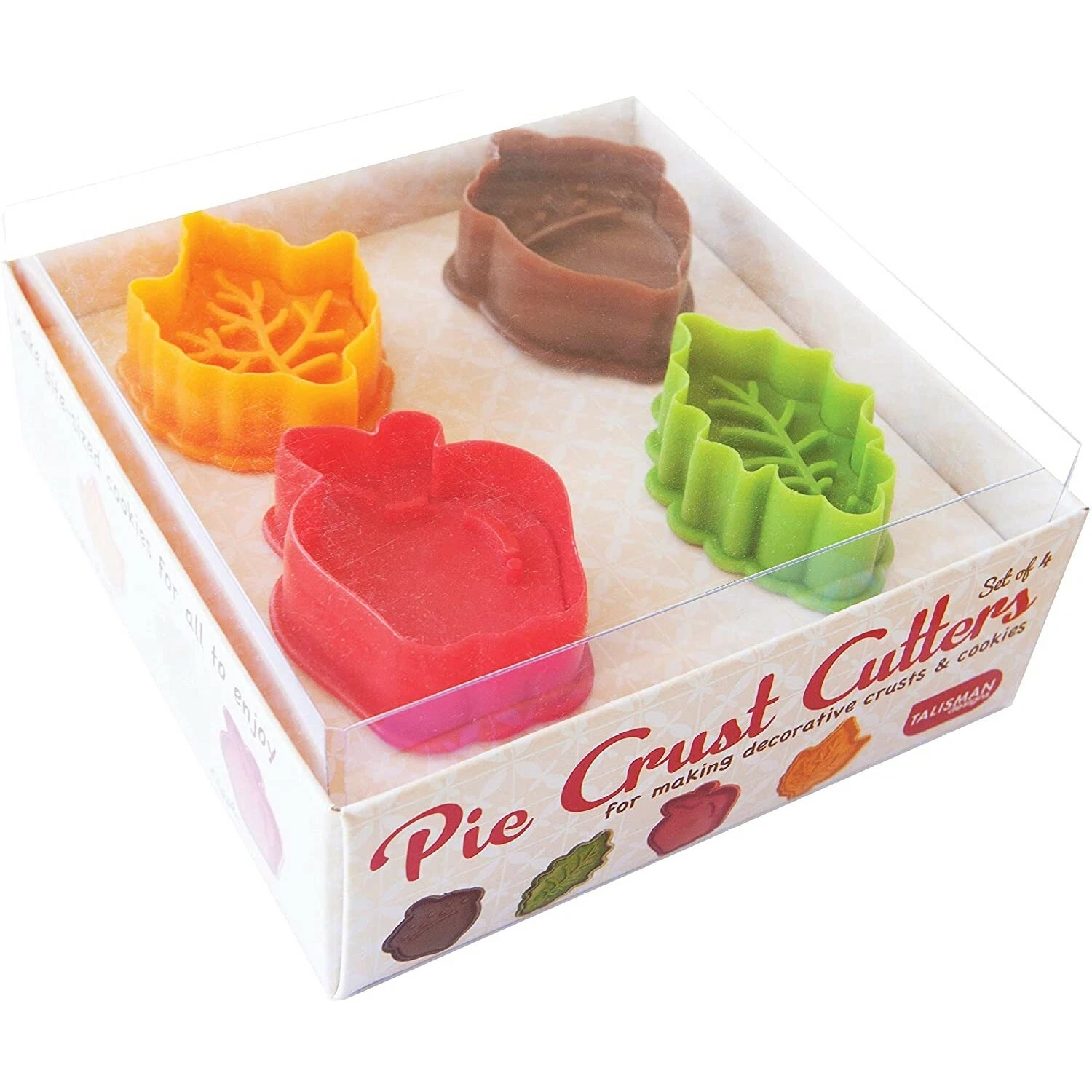 STARLIGHT- Talisman Designs Fall Shapes Pie Crust Cutter / Decorating ...
