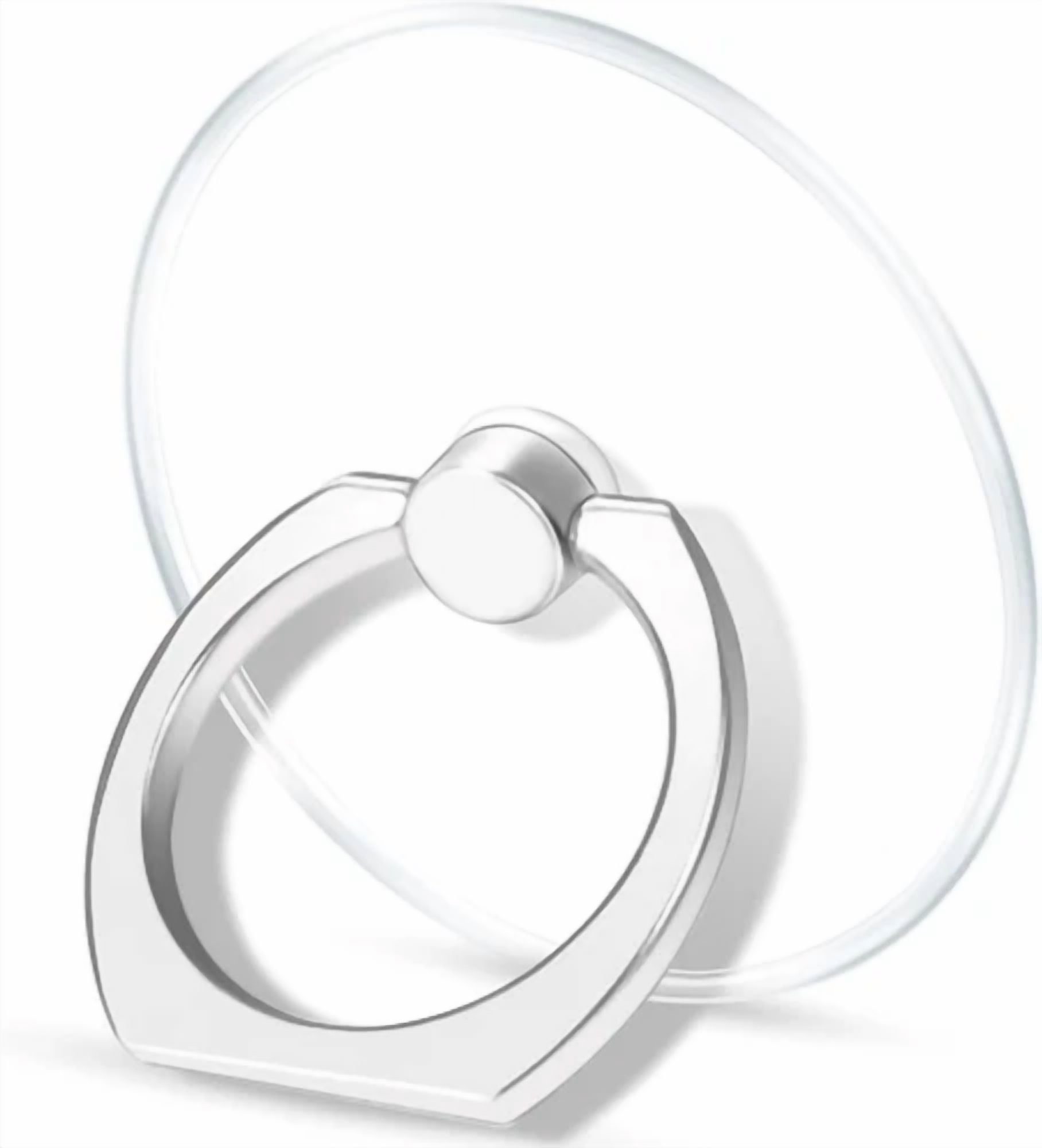 STARLIGHT- Transparent Clear Phone Ring Grips Holder - Walmart.com
