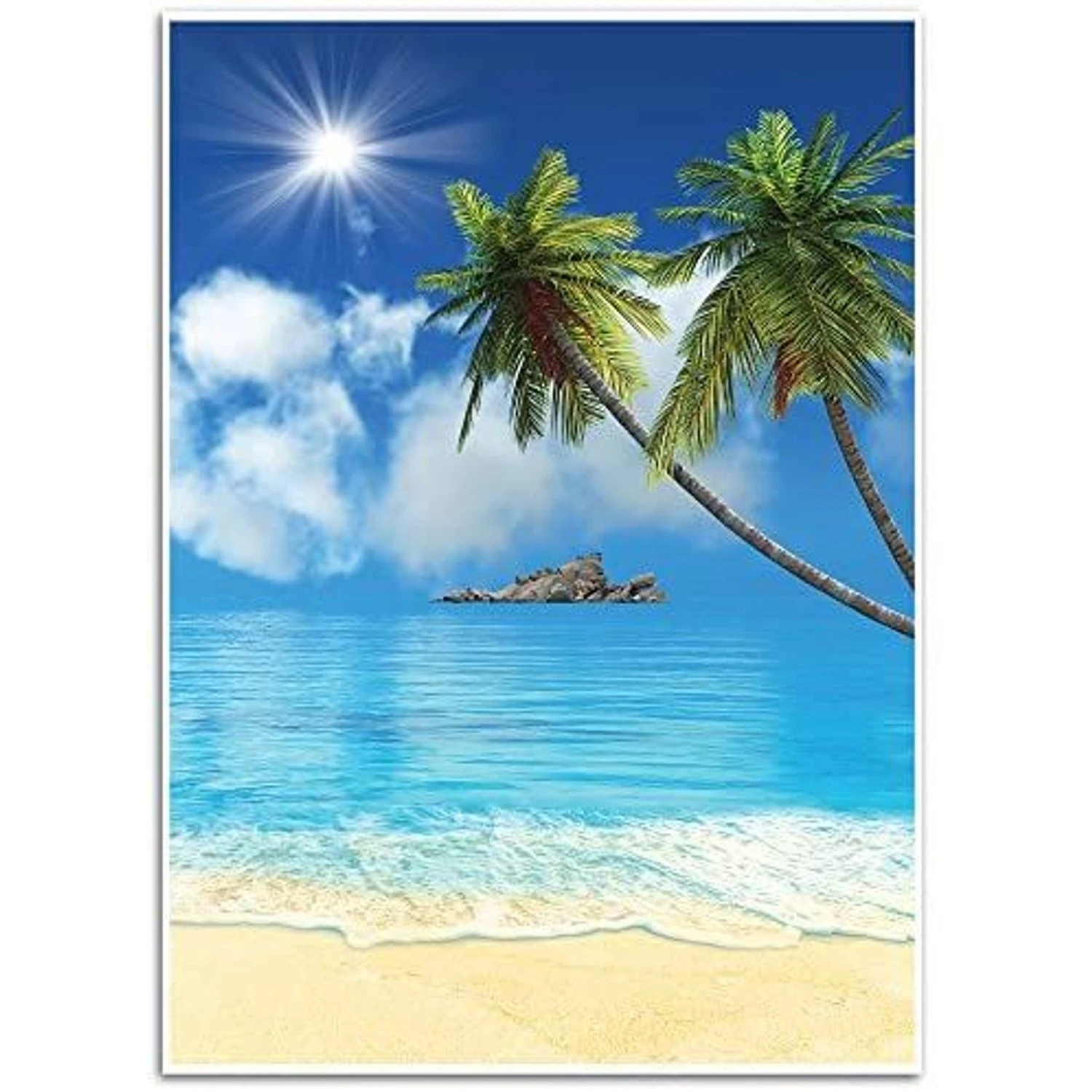 STARLIGHT- Tropical Beach Background, Great For Studio, Booth, Business ...
