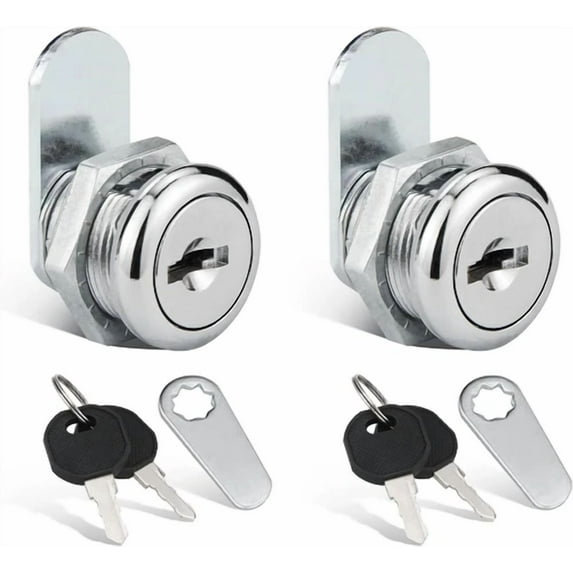 STARLIGHT- Truck Tool Box Locks, 2-Pack 5/8" Cylinder Key Alike Cam ...
