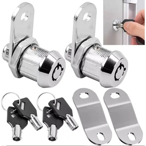 STARLIGHT- Truck Tool Box Locks, 2-Pack 5/8" Cylinder Key Alike Cam ...