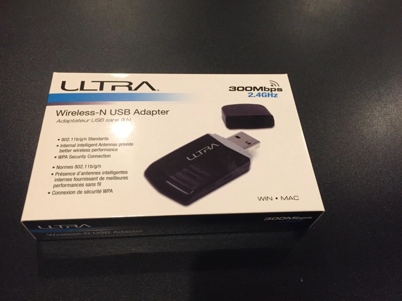 STARLIGHT- Ultra 300Mbps Wireless N Portable Mini Usb Adapter Wpa2 Wifi ...
