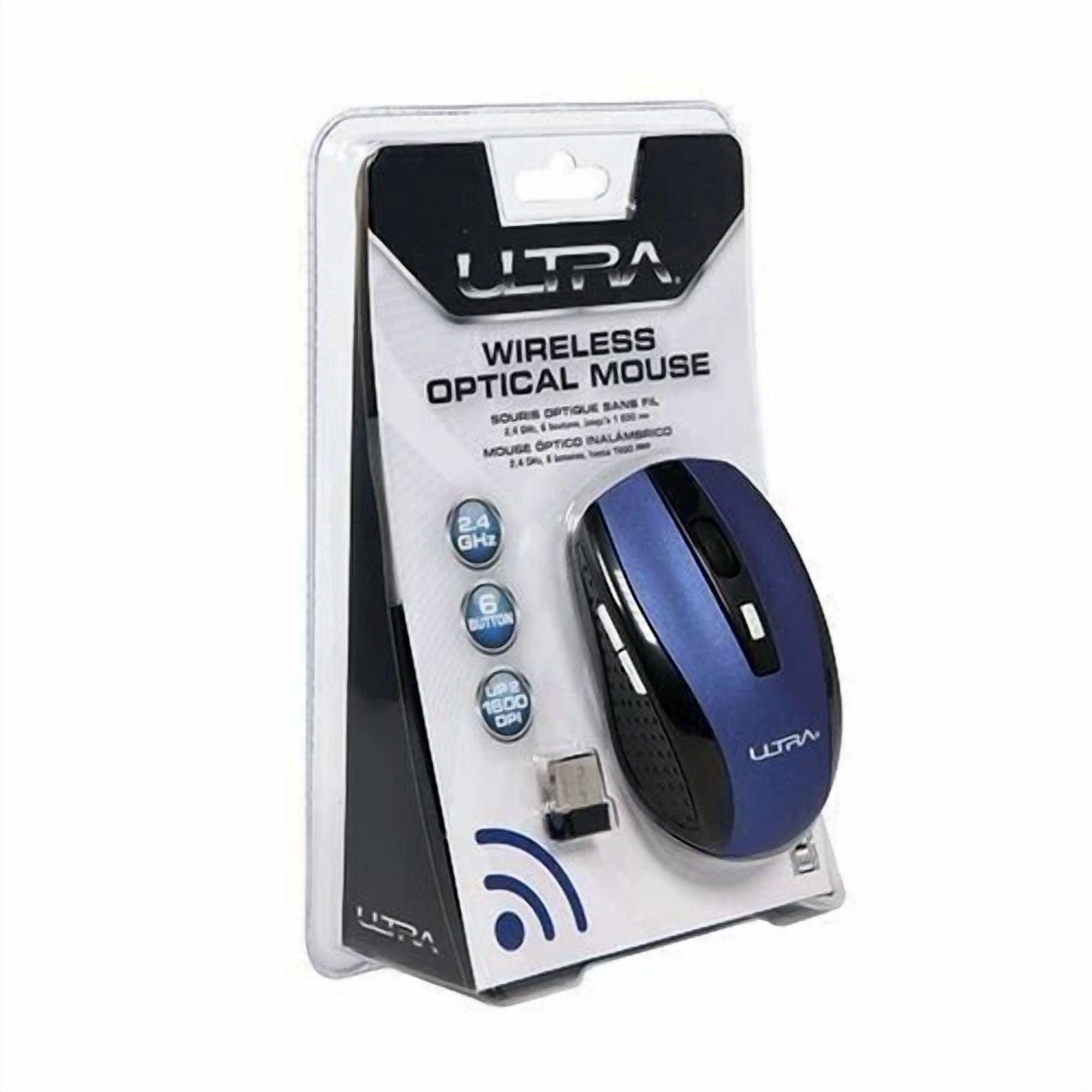 STARLIGHT- Ultra Wireless Optical Mouse 2.4Ghz 6Button 800/1200/1600Dpi ...