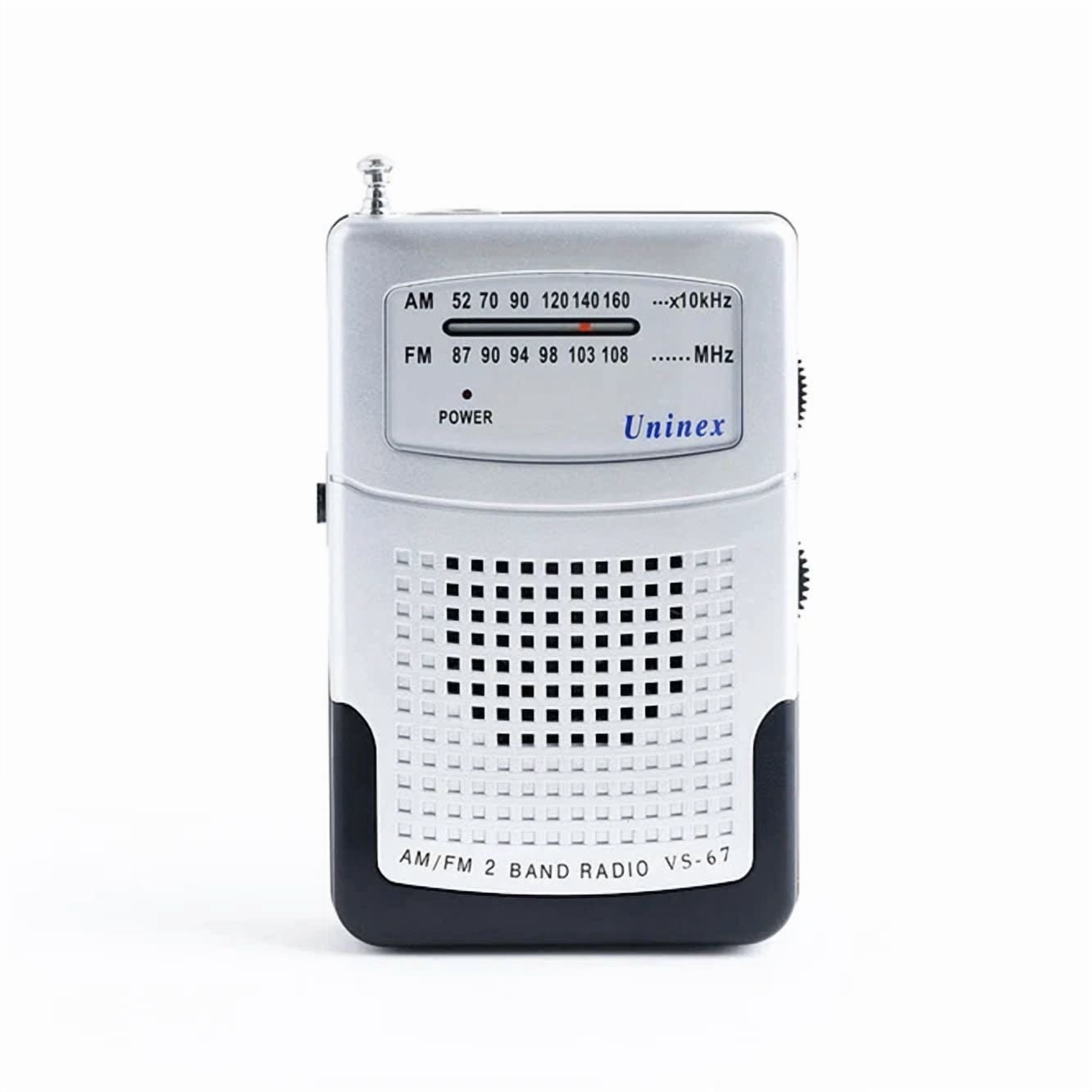 STARLIGHT- Uninex Retro Am-Fm Radio With Rubberizes Base, Model# Vs67 ...