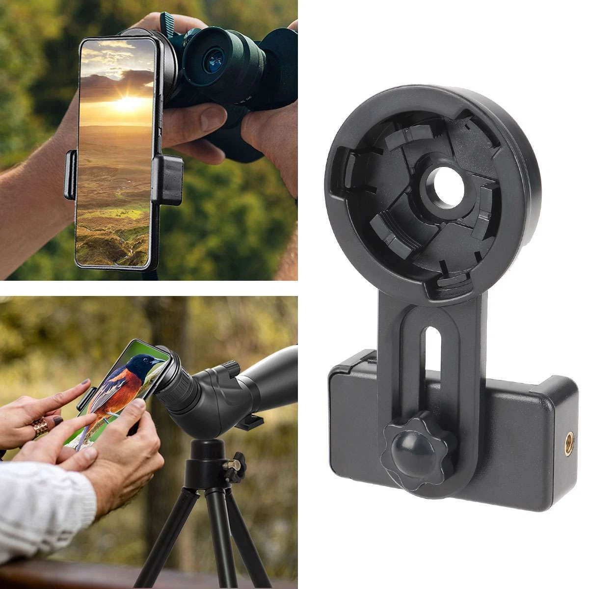 STARLIGHT- Universal Cell Phone Adapter Mount Binocular Monocular ...