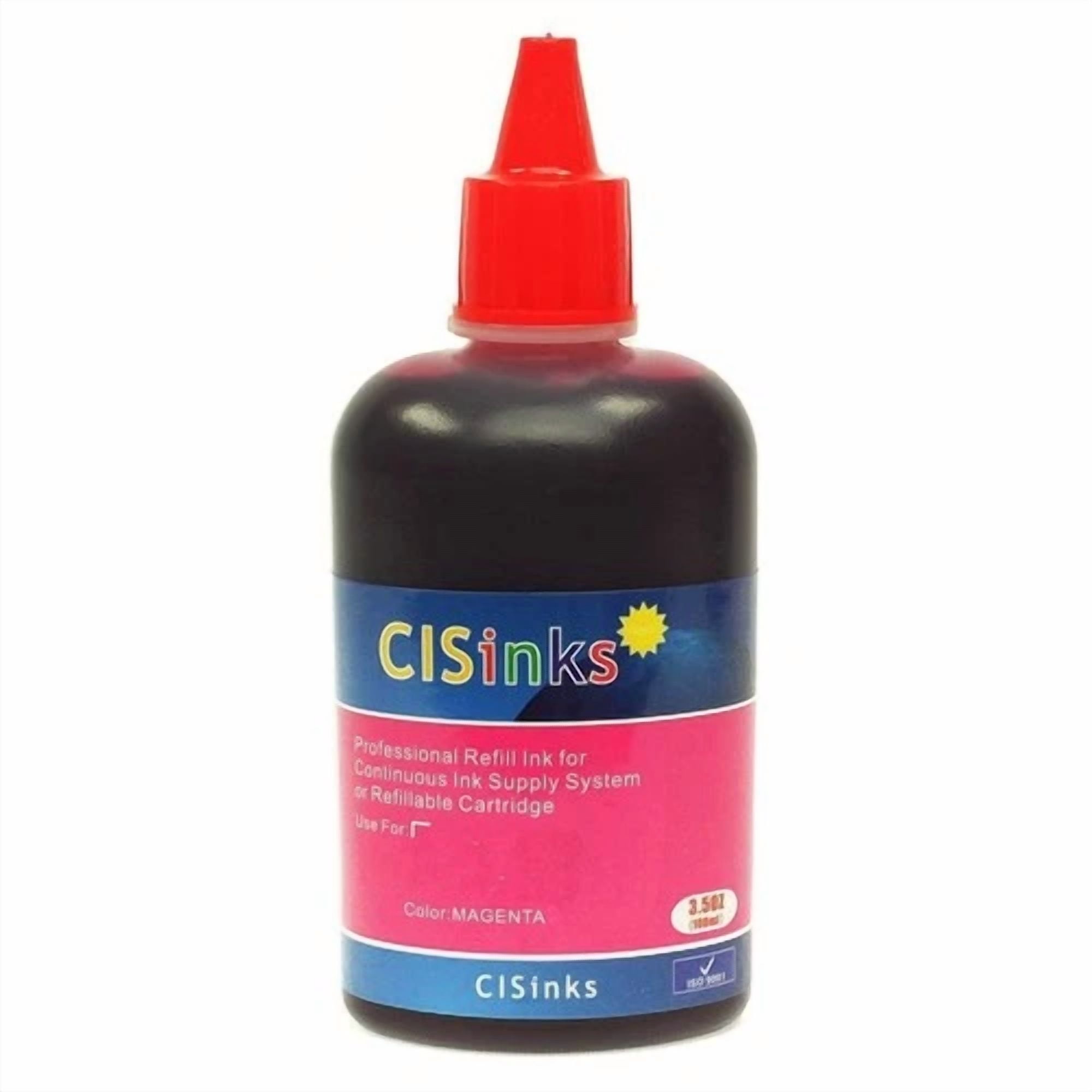 STARLIGHT- Universal Magenta Ink Bottle Easytip Refill Alternative For ...