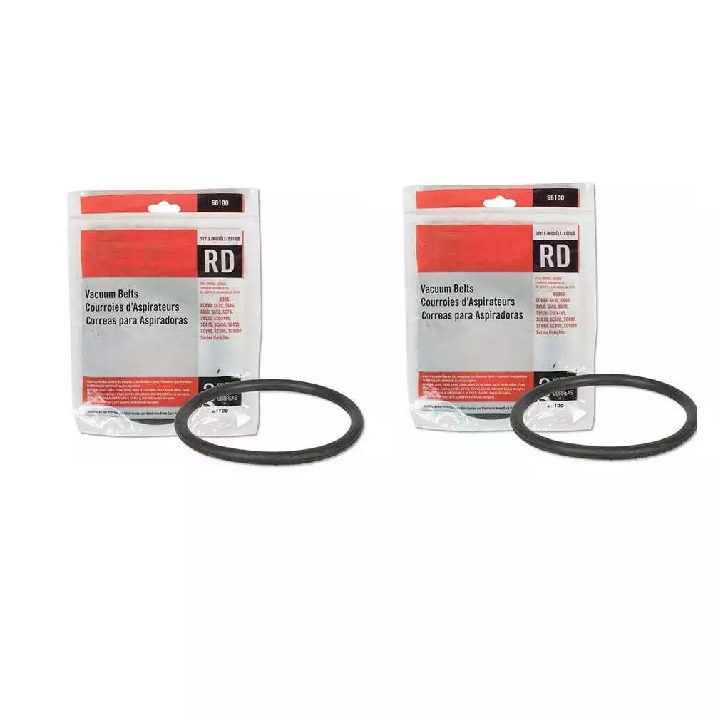 STARLIGHT- Upright Vacuum Belt For Sc600, Sc800 Series (4 Pack ...