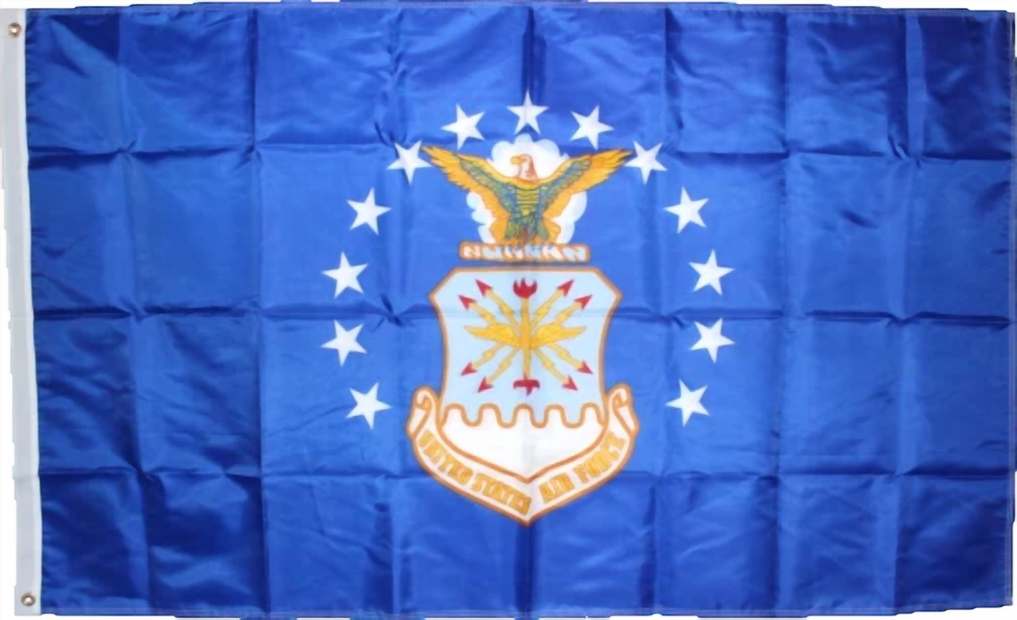STARLIGHT- Us Air Force 2X3 Ft Rough Tex 150D Nylon ® Flag 4 Rows ...