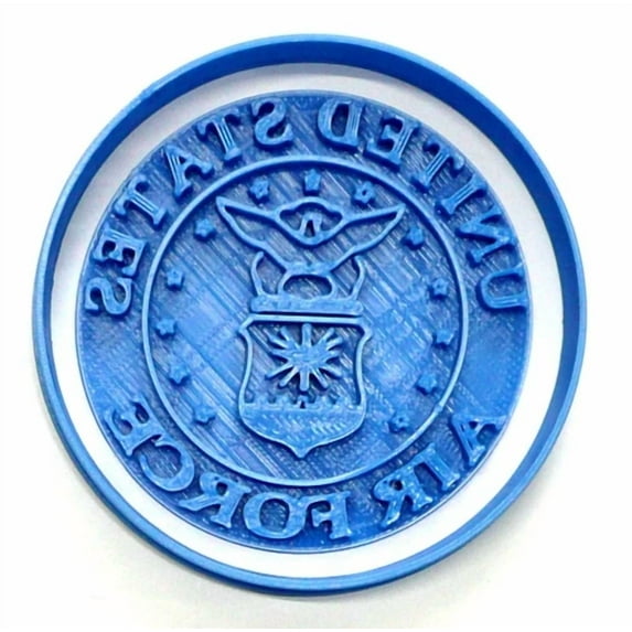 STARLIGHT- Us Air Force With Words Military Set Of 2 Cookie Cutter And ...