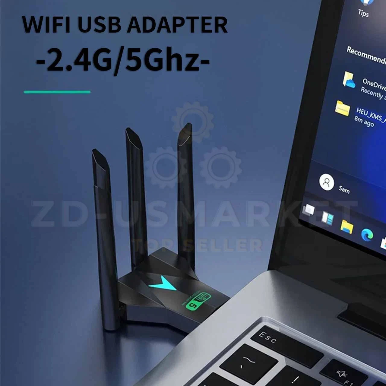 STARLIGHT- Usb 3.0 Wireless Wifi Adapter 1300Mbps Long Range Dongle ...