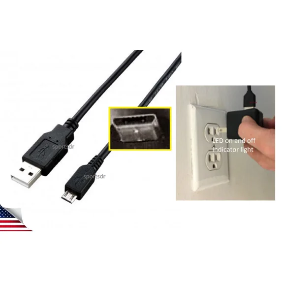 STARLIGHT- Usb Power Cable Charger Cord Plug To Sony Wh-Ch710 ...