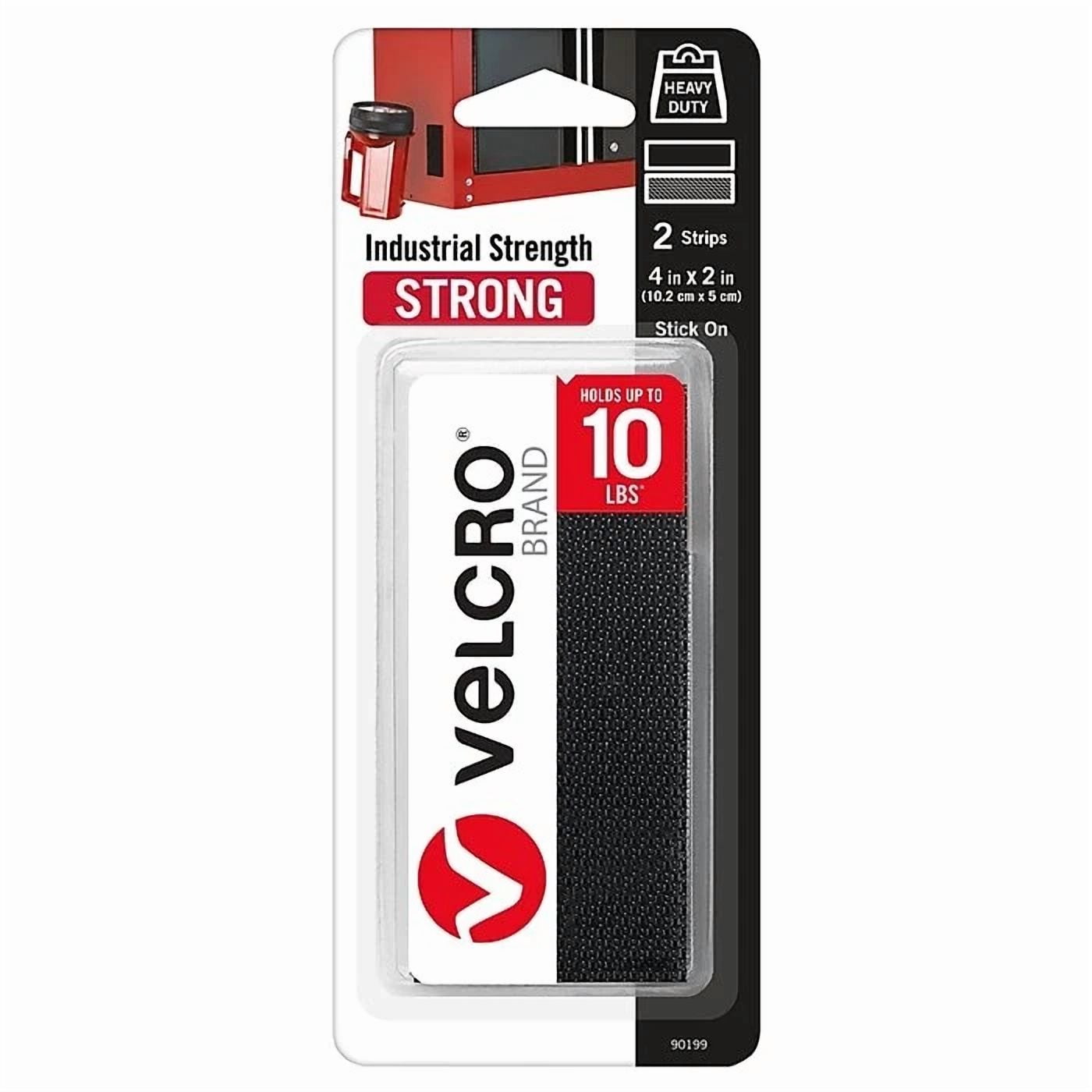 STARLIGHT- Velcro® Brand Industrial Strength 2" X 4" Hook & Loop ...