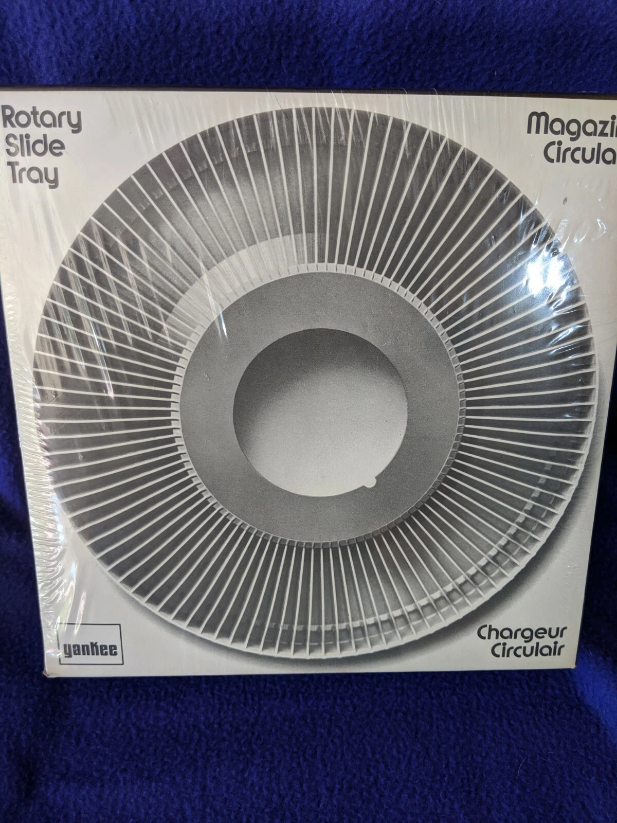 STARLIGHT- Vintage Yankee Rotary Slide Tray Circular Holds 100 2X2 ...