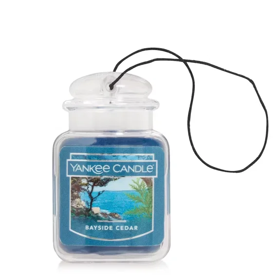 STARLIGHT- Yankee Candle Bayside Cedar Air Fresheners Hanging Car Jar ...