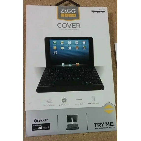 STARLIGHT- Zaggkeys Ipad Mini Quick Snap Magnetic Cover Keyboard ...