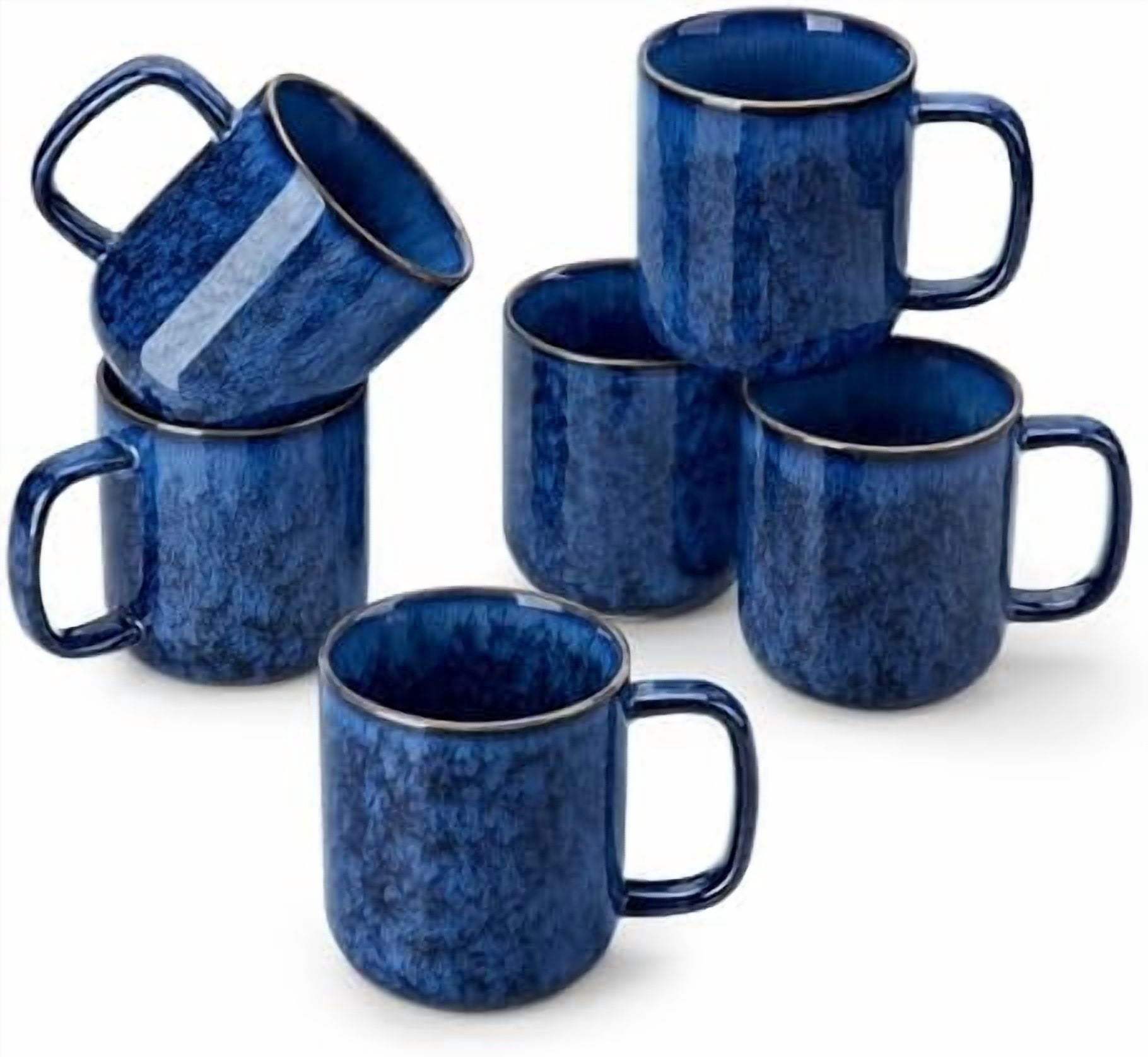STARRY Coffee Mugs Set, 12 oz Ceramic Coffee Cups for Latte Hot Tea ...