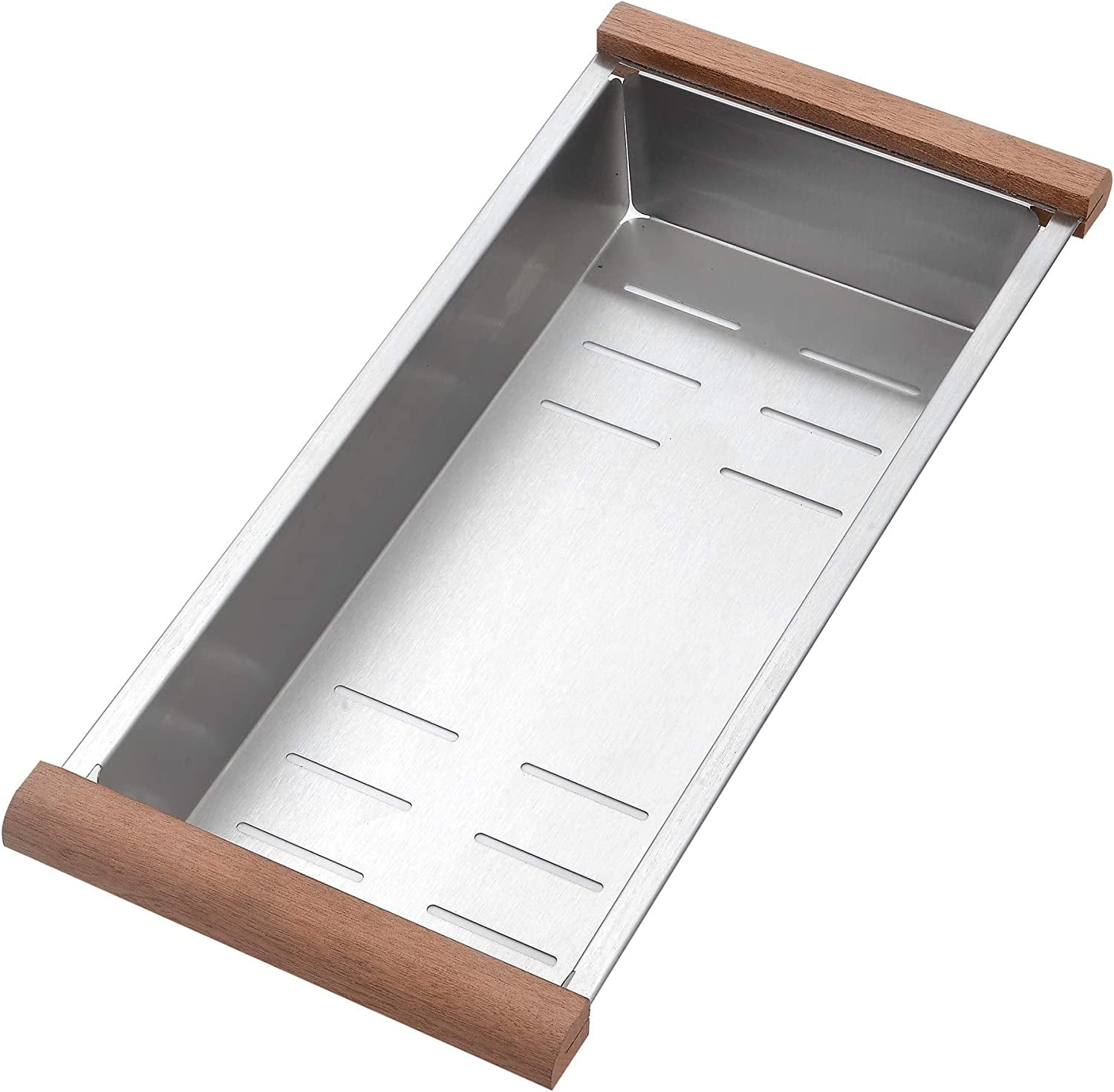 STARSTAR Stainless Steel Colander For Workstation Kitchen Sink ...