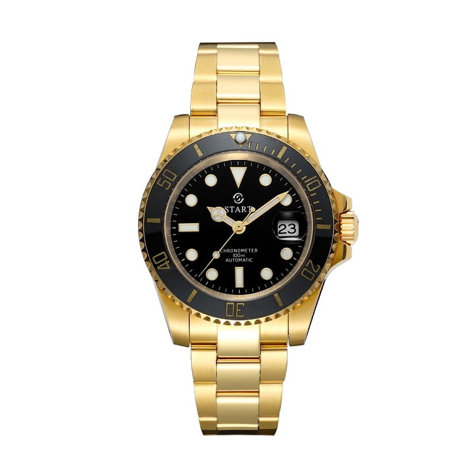 【START】Men's Diving Watch Luminous Waterproof Metal Men's Watch ...