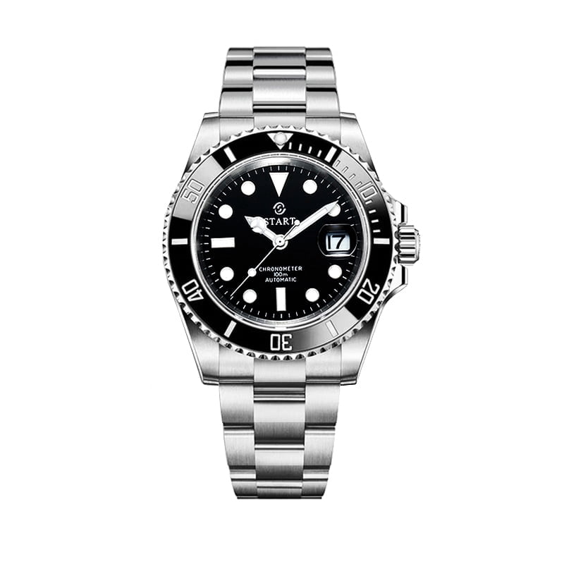 【START】Men's Diving Watch Luminous Waterproof Metal Men's Watch ...