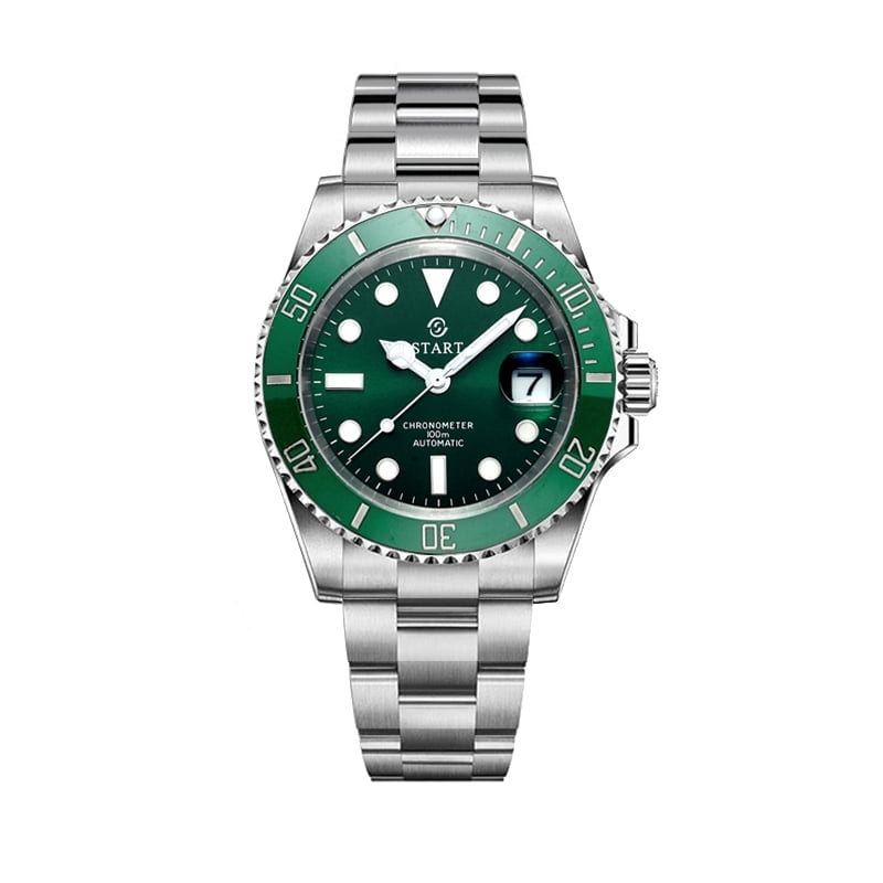 【START】Men's Diving Watch Luminous Waterproof Metal Men's Watch ...